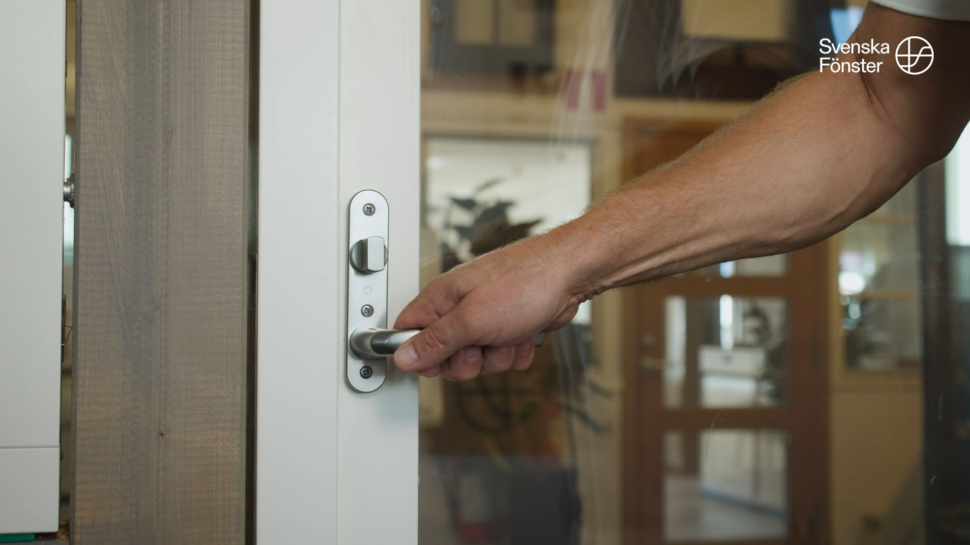 Så fungerar handtaget på en altandörr